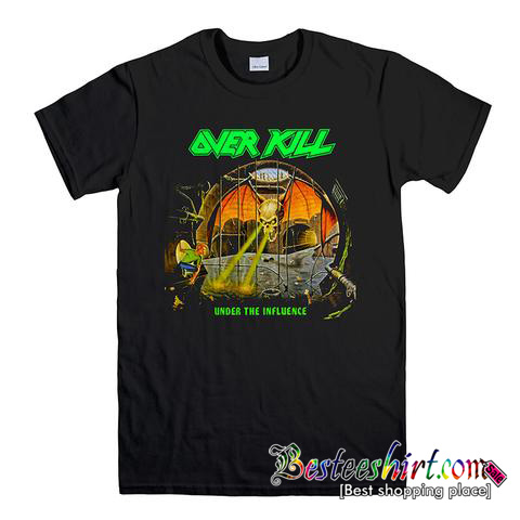 OVERKILL METAL ROCK BAND T SHIRT (BSM)